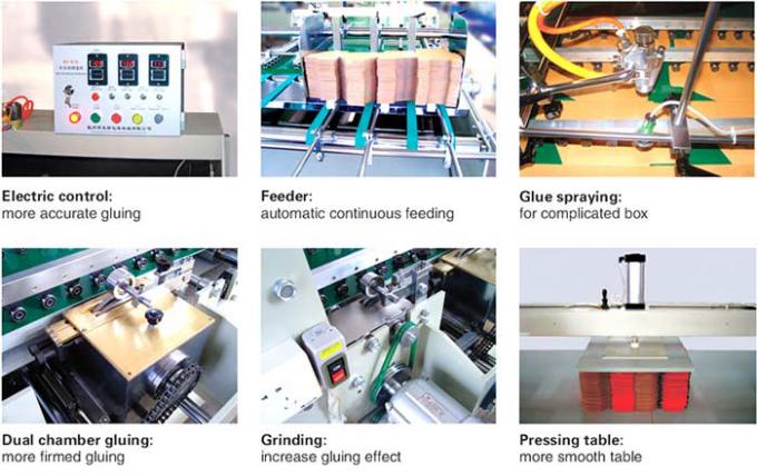 Carton Folder Gluer Operator , Corrugated Box Glue Pasting Machine
