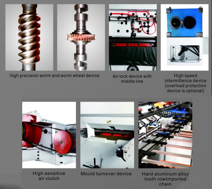 Semi Automatic Paper Die Cutting Machine Corrugated Jigsaw Pictures