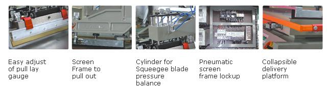 Custom Auto Silk Screen T Shirt Printing Machine Hight Precision