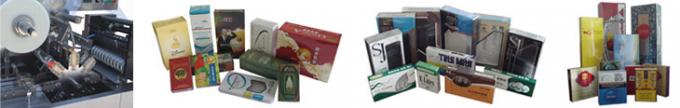 Bopp Film Carton Packing Machine Perfume Box Overwrap For Double Boxes