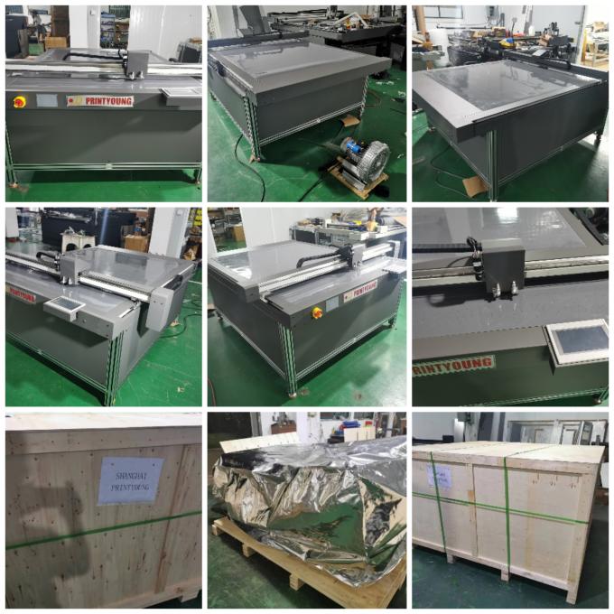 Computerized Automatic Paper Box Sample Maker Cutting Machine 0.5 - 2mm ...